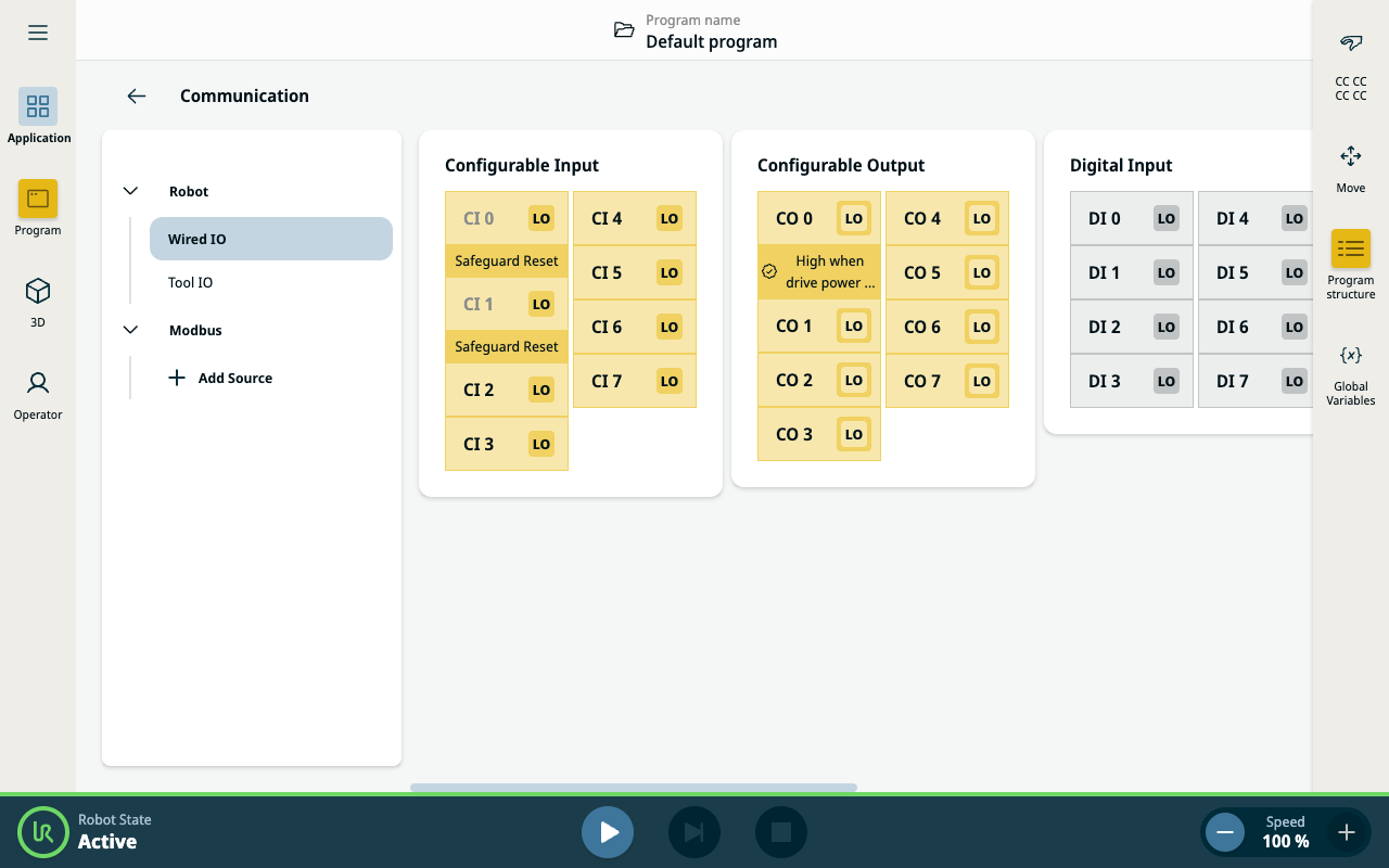 Drive Power Indicator