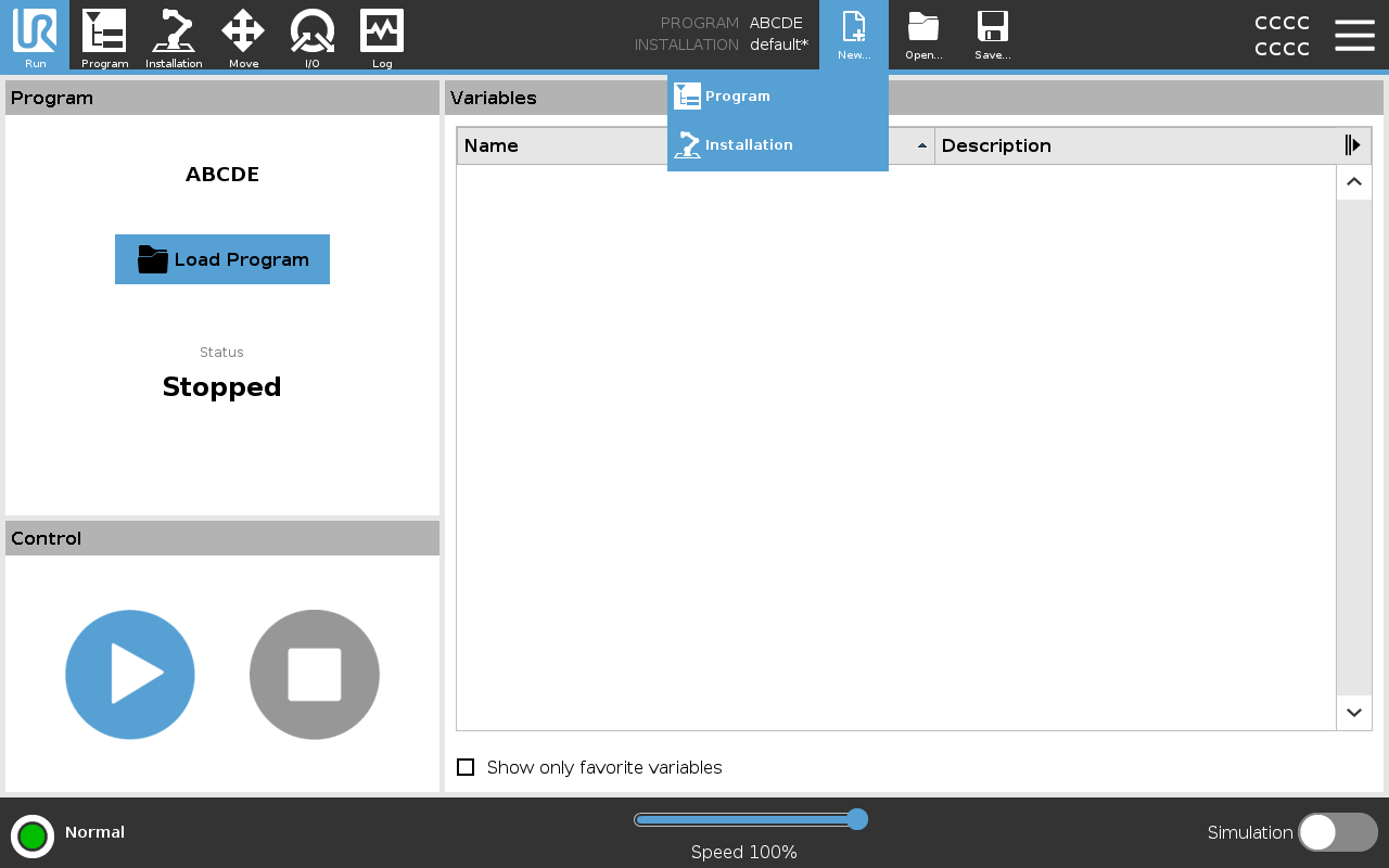 Program and Installation Manager