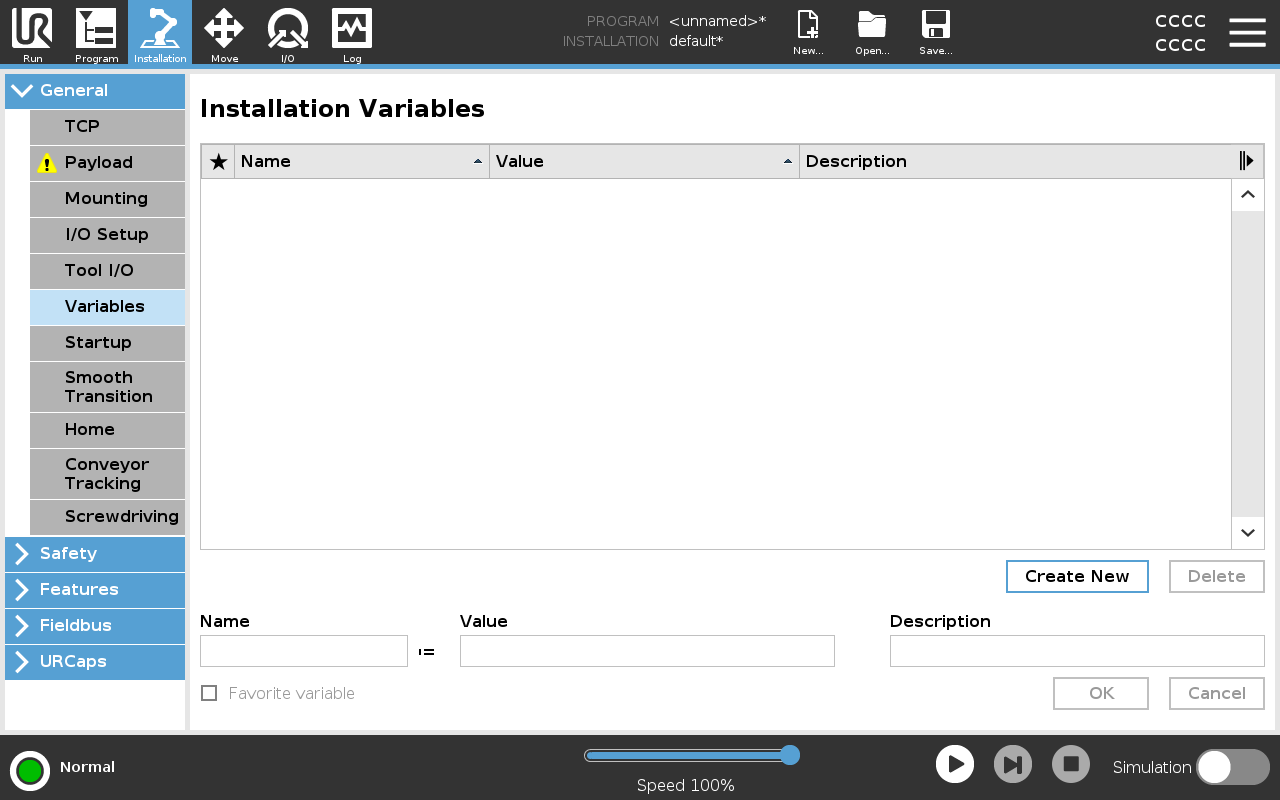 Installation Variables