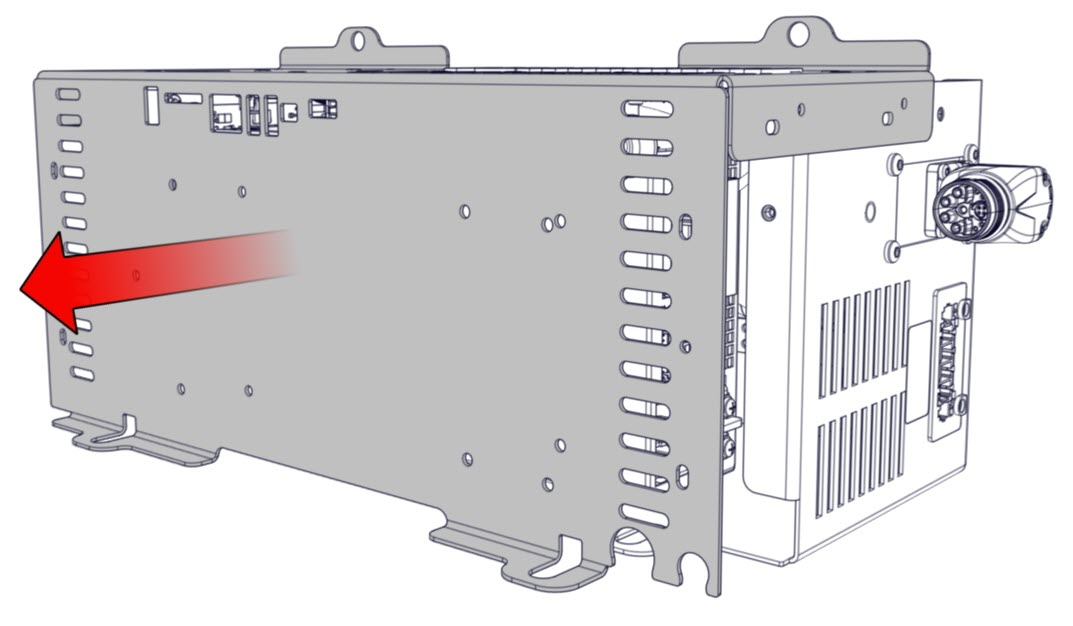 Dismantling the OEM AC and DC Control Box