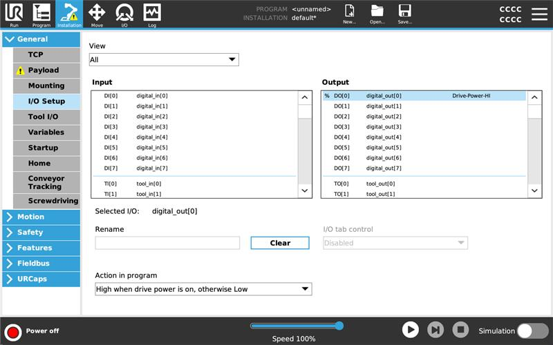 Drive Power Indicator