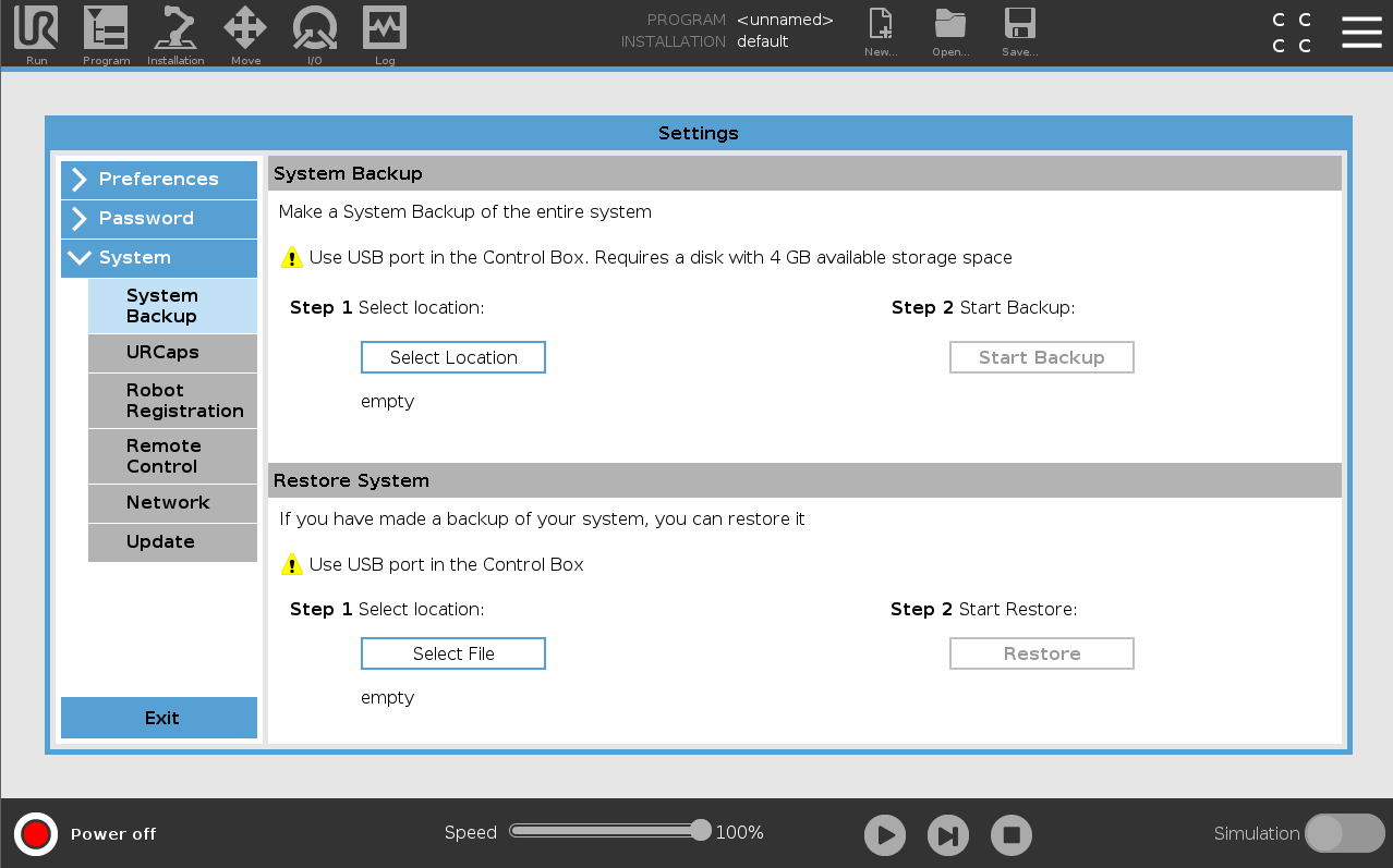 Downgrading vs. Restoring System Backup