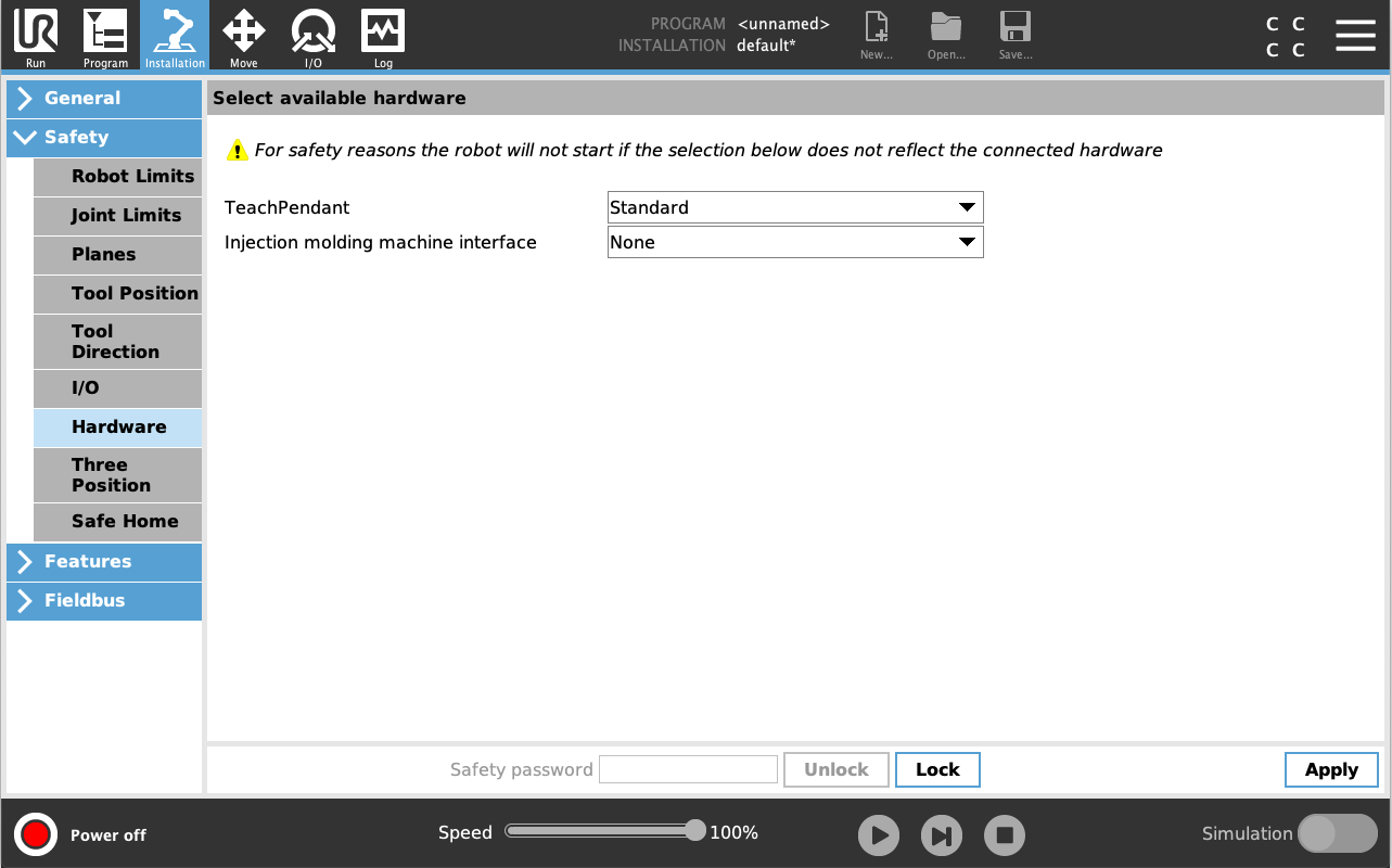 3PE Teach Pendant Installation
