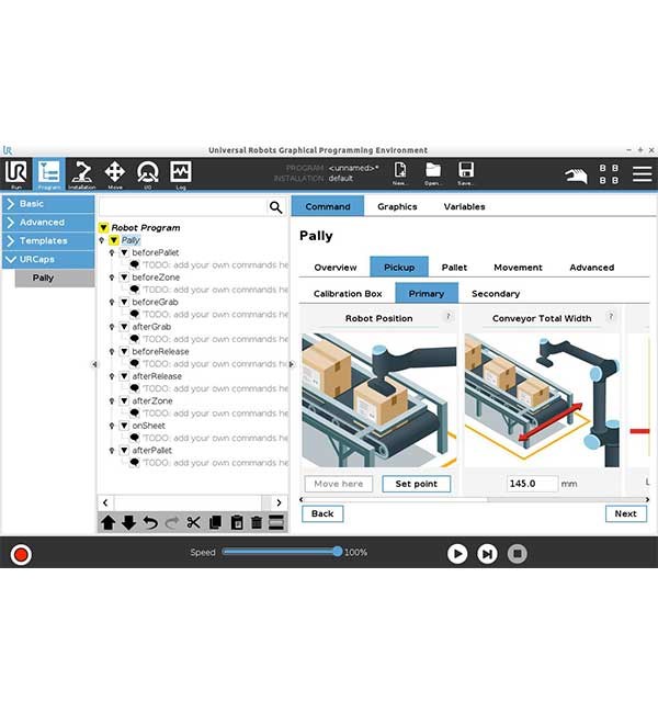 UR+ | Pally Palltizing Software - Universal Robots