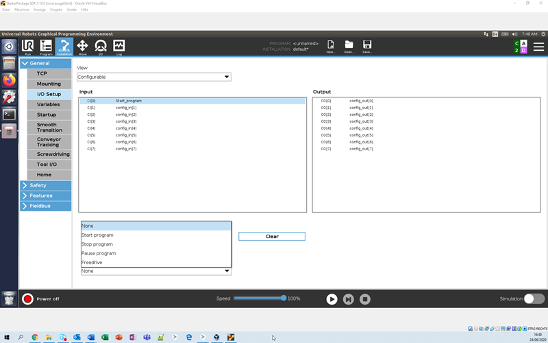 Universal Robots Connecting Internal Inputs And Outputs Io On The Robots Controller