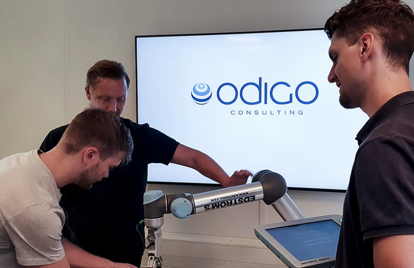 Första UR-certifierade integratör | Universal Robots-bloggen