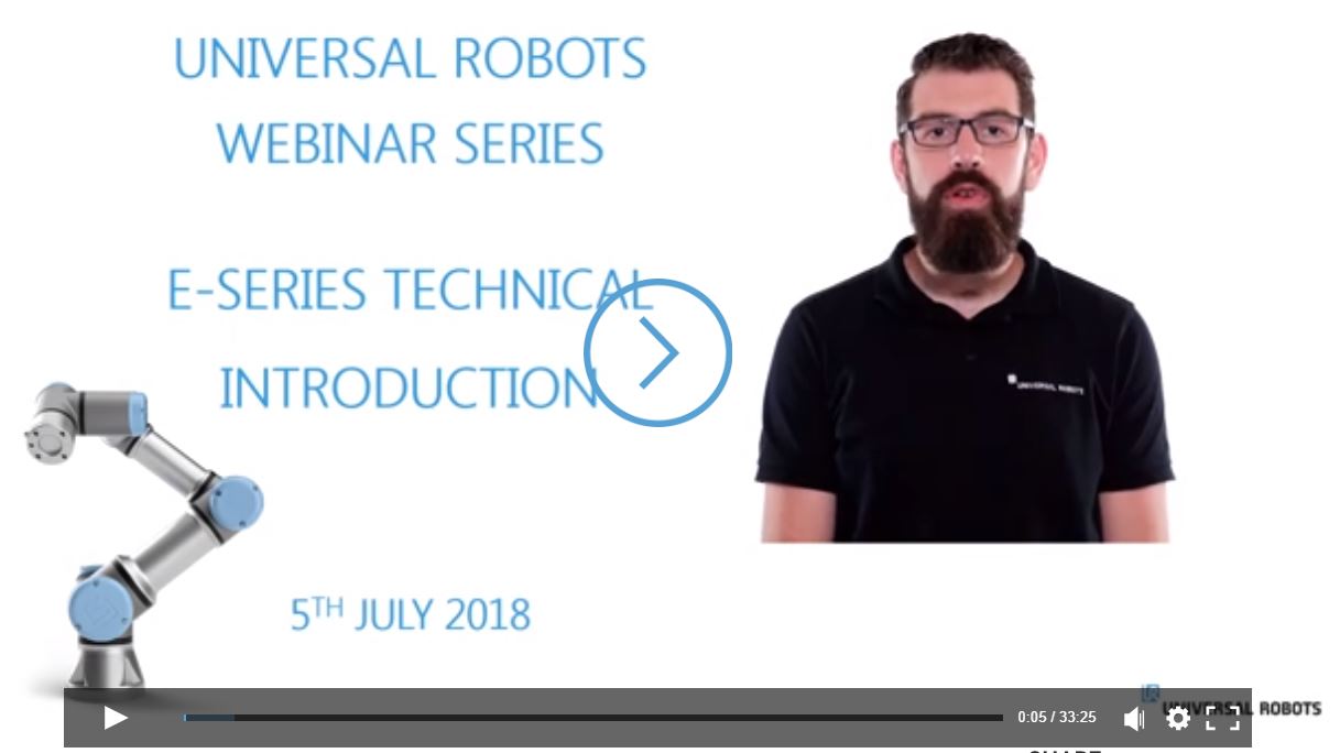 Scopri i webinar gratuiti di Universal Robots