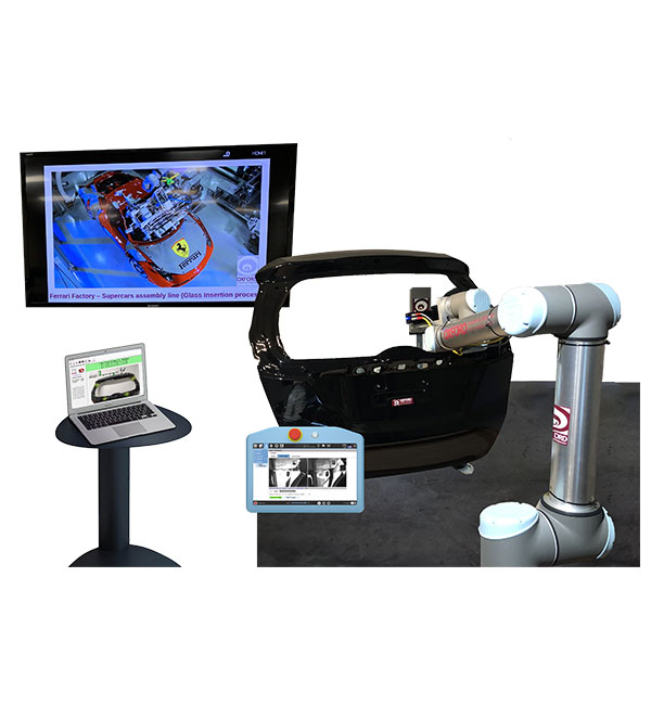 UR+ | Oxford Vision Glazer 2D & 3D Vision Robot Guidance System